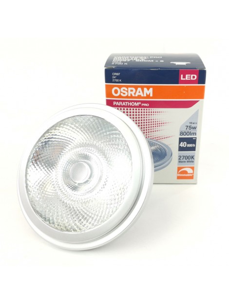 Żarówka LED AR111 15W 800lm G53 12V 2700K OSRAM Żarówka LED AR111 15W 800lm G53 12V 2700K OSRAM