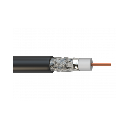 Przewód koncentryczny XzWDXpek RG6 Cu RTV-SAT 75 1,0/5,0 żelowany do ...