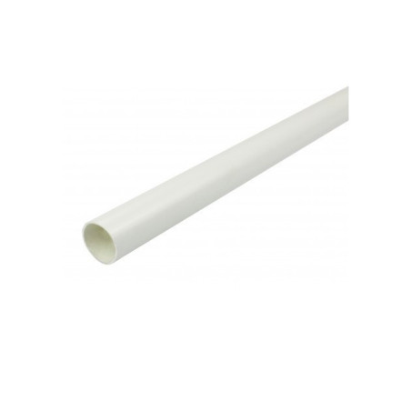 Rura instalacyjna sztywna PVC 47 biała 2m ZPTS